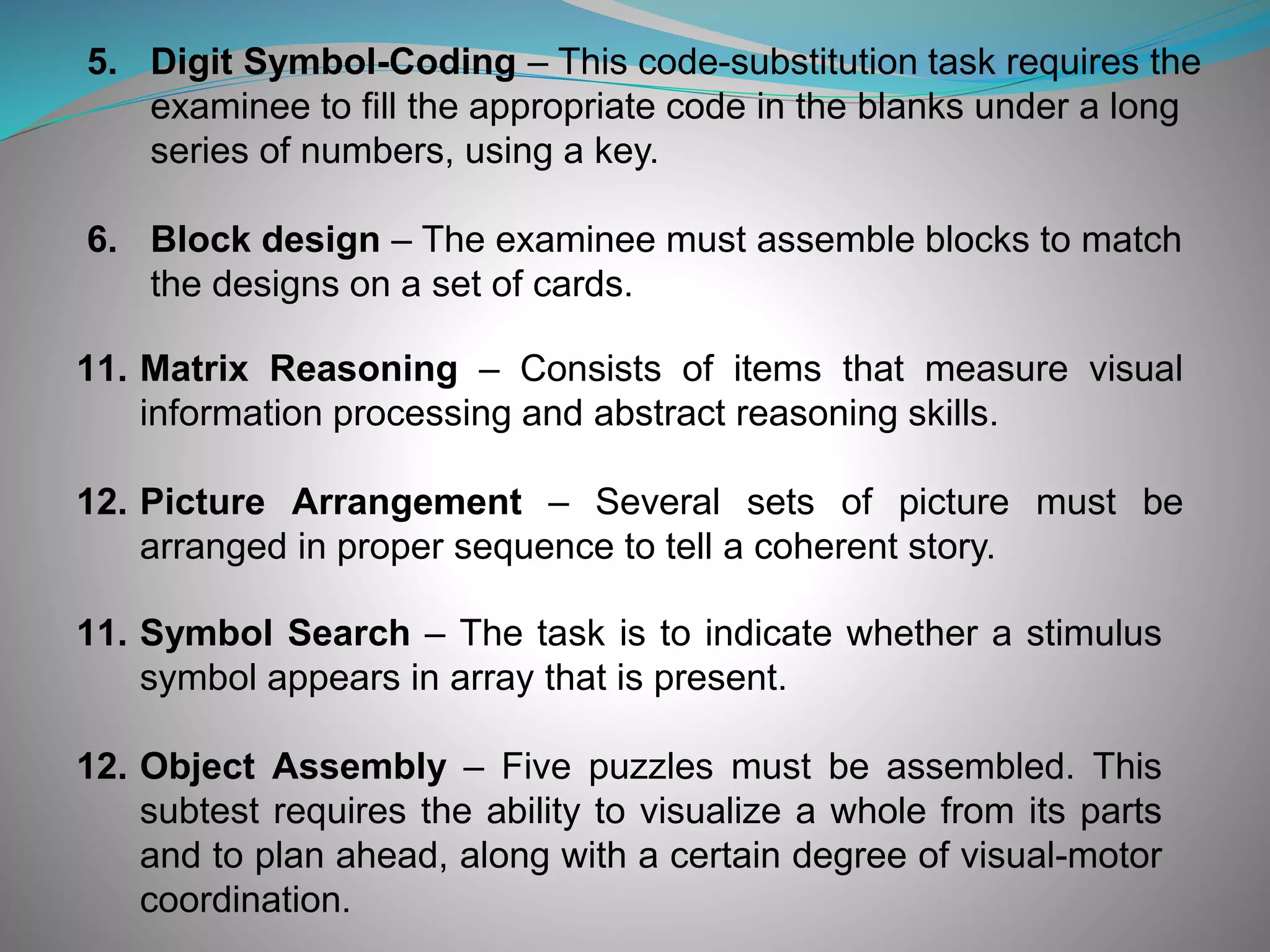 Chap 7 assessment of intelligence | PPTX