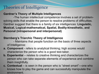 Chap 7 assessment of intelligence | PPTX