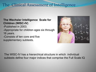 Chap 7 assessment of intelligence | PPTX