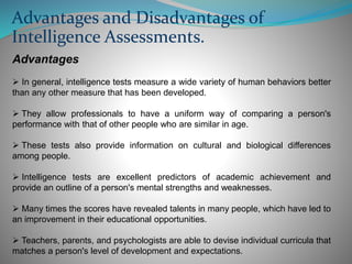 Chap 7 assessment of intelligence | PPTX