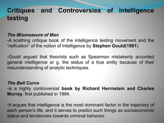 Chap 7 assessment of intelligence | PPTX