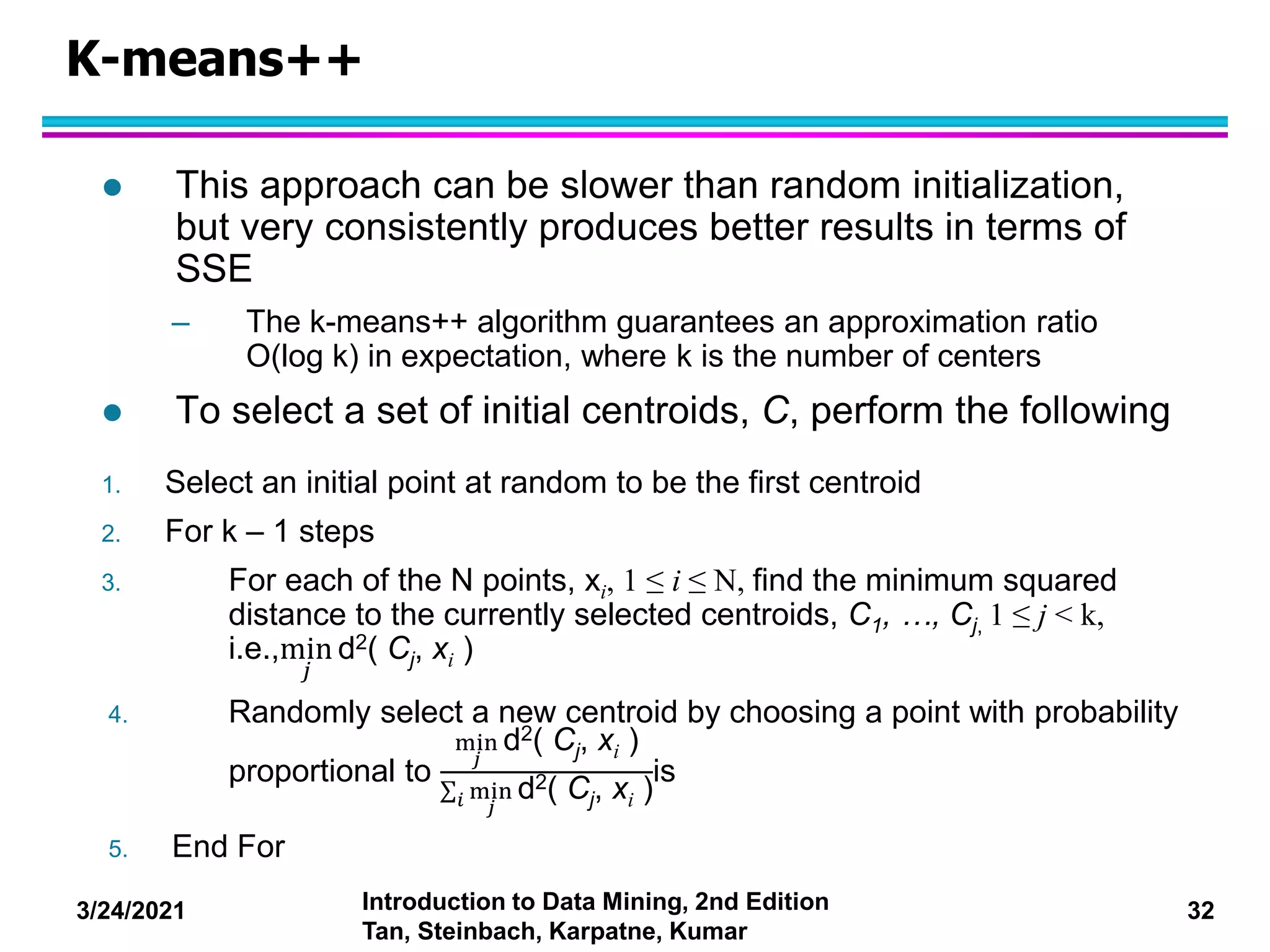 chap7_basic_cluster_analysis.pptx | Databases | Computer Software and Applications
