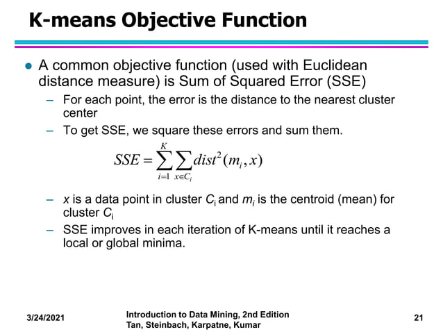 chap7_basic_cluster_analysis.pptx | Databases | Computer Software and Applications