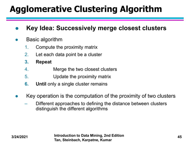 chap7_basic_cluster_analysis.pptx | Databases | Computer Software and Applications