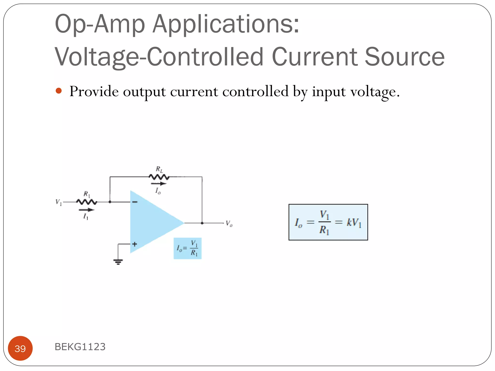 Chapter 7: Operational Amplifier (Op-Amp) | PDF