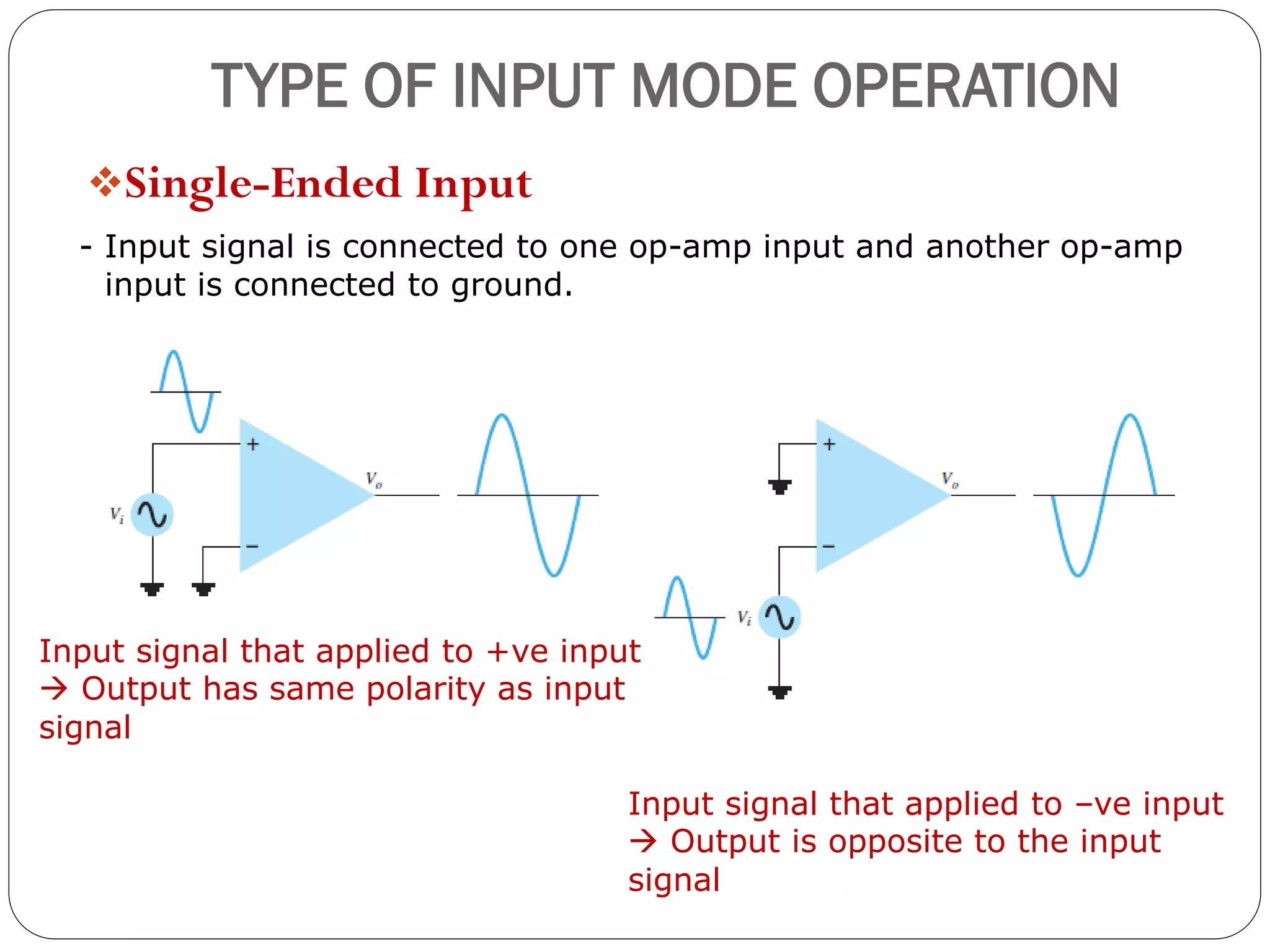 Chapter 7: Operational Amplifier (Op-Amp) | PPT