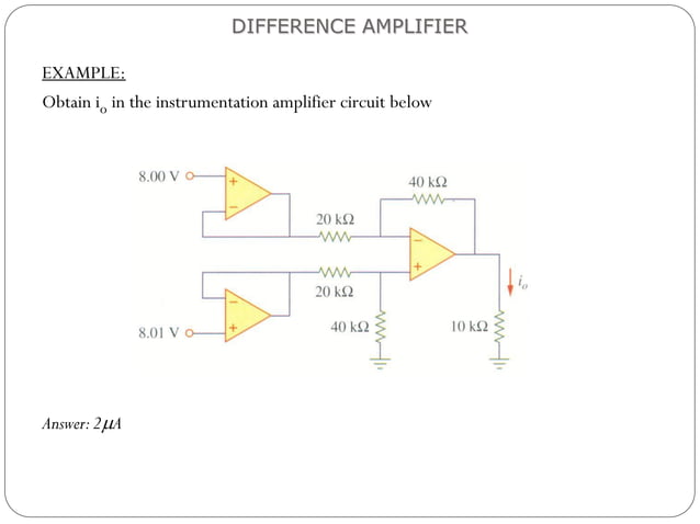 Chapter 7: Operational Amplifier (Op-Amp) | PDF | Digital Audio ...