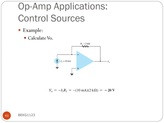 Chapter 7: Operational Amplifier (Op-Amp) | PDF | Digital Audio ...