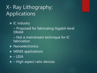 Nanolithography | PPT