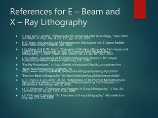 Nanolithography | PPT