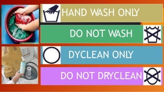 Care of Textiles | PPT