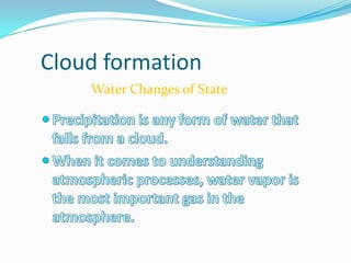 Chap 7 moisture and precipitation | PPTX