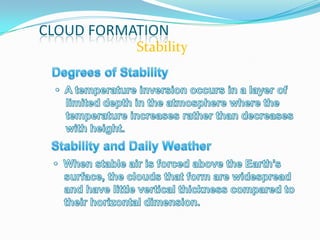 Chap 7 moisture and precipitation | PPTX