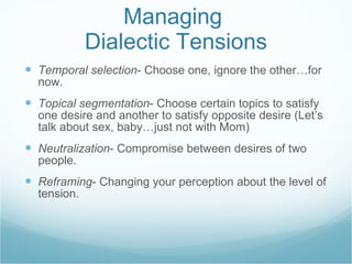 Chap7: Understanding Interpersonal Relationships | PPT