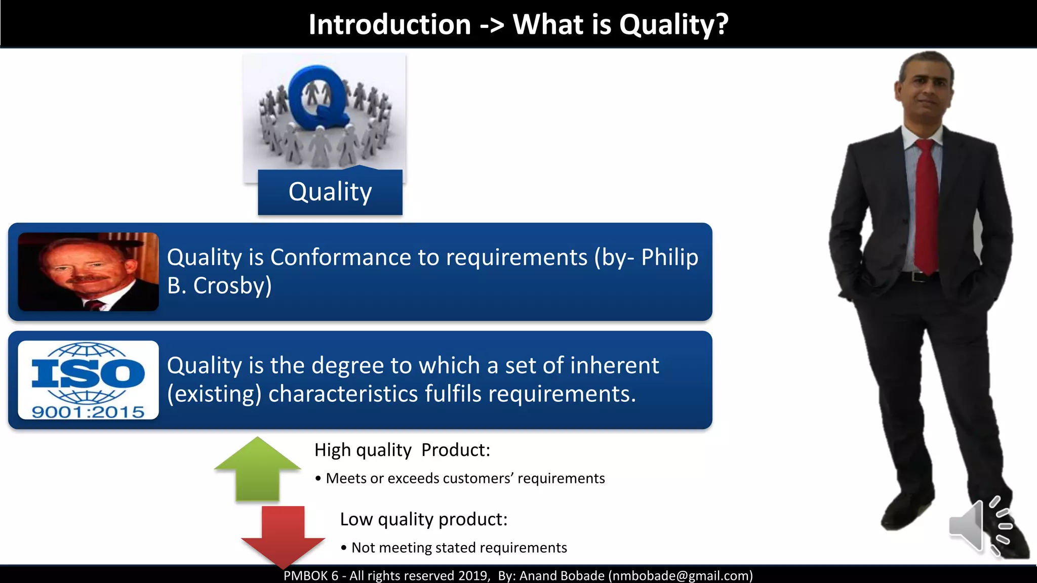 Chap 8.0 Quality Management Overview | PPT