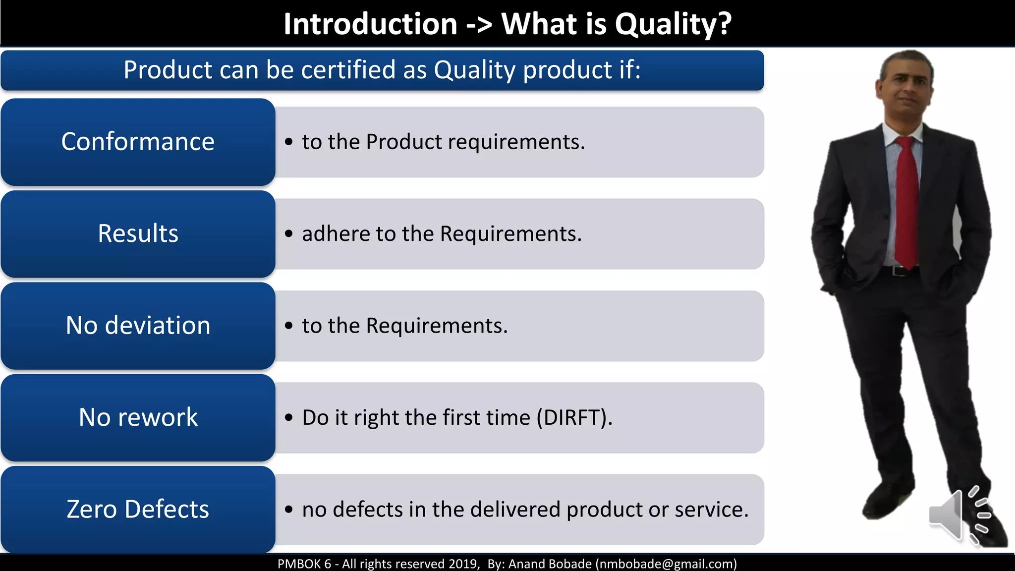 Chap 8.0 Quality Management Overview | PPT