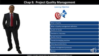 Chap 8.0 Quality Management Overview | PPT