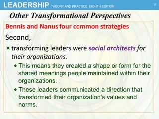 Leadership presentation Transformational Leadership | PPT