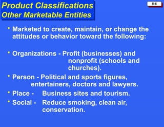 Product and service strategy marketing chap8.ppt