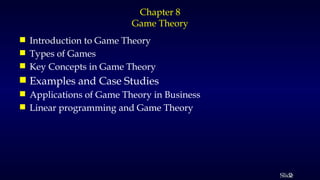 Game Theory in Business Decision Analysis.pptx