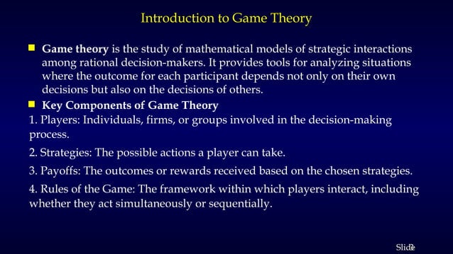 Game Theory in Business Decision Analysis.pptx