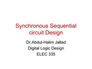 chap8 synchronous sequential circuit design.ppt