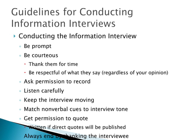 Appendix: Interviews | PPT