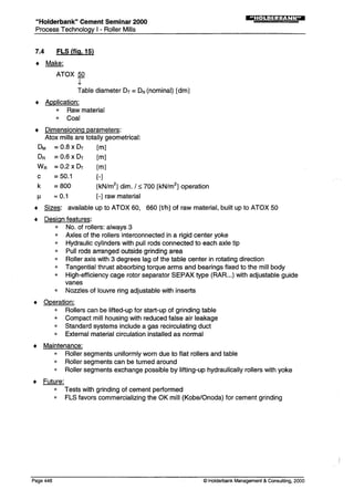 chap 8-Roller Mills_text.pdf VRM grinding roller | PDF