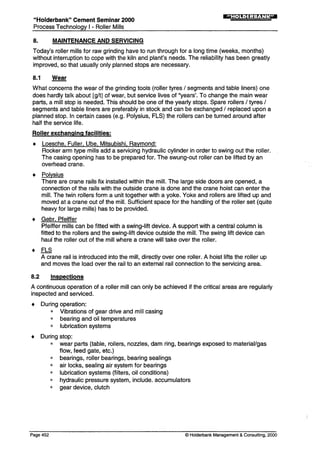 chap 8-Roller Mills_text.pdf VRM grinding roller | PDF
