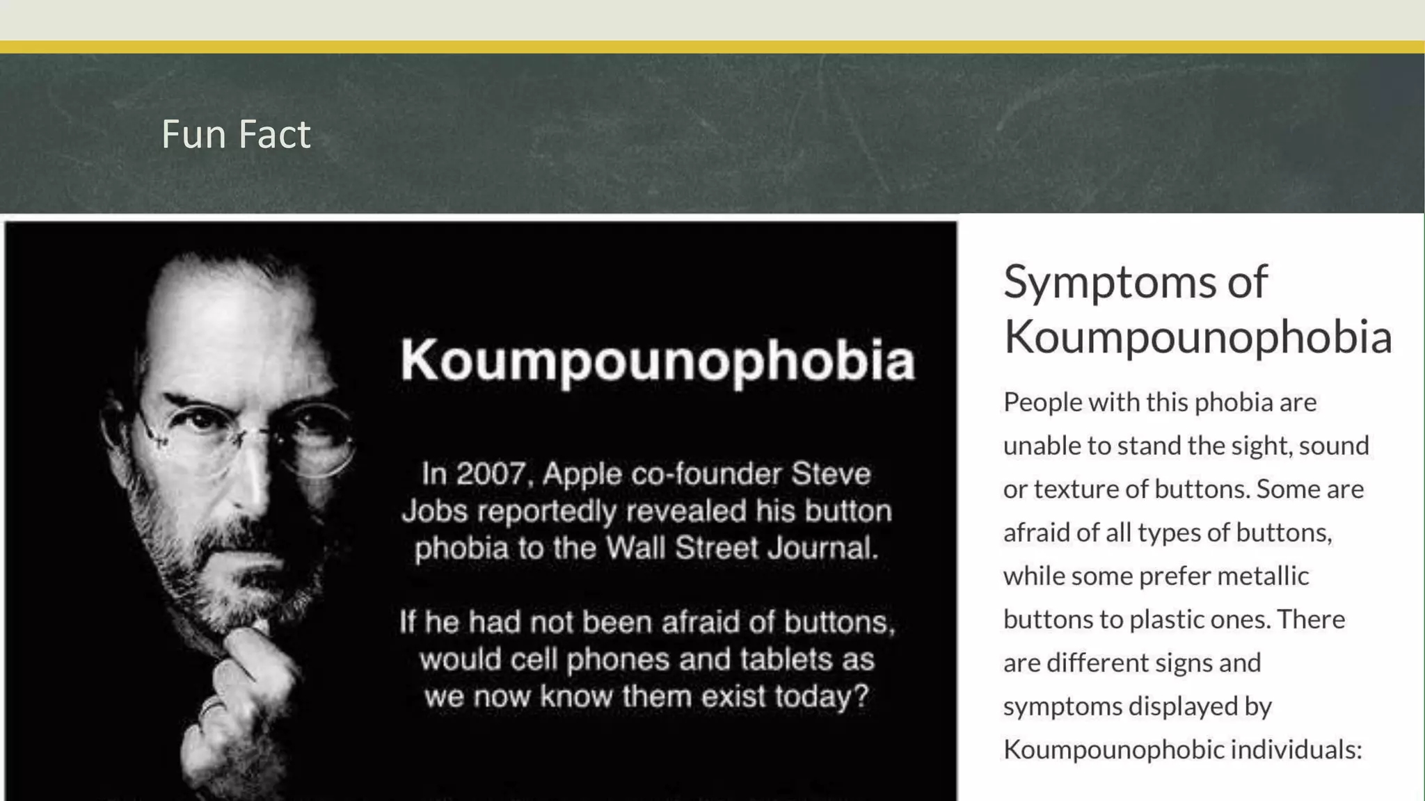 Chap 8 saavedra and silverman button phobia | PPTX