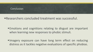 Chap 8 saavedra and silverman button phobia | PPTX