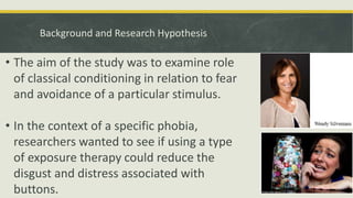 Chap 8 saavedra and silverman button phobia | PPTX