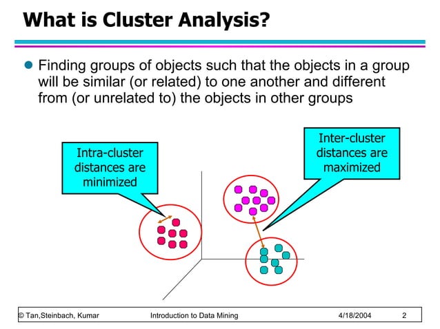 Chap8 basic cluster_analysis | PPT