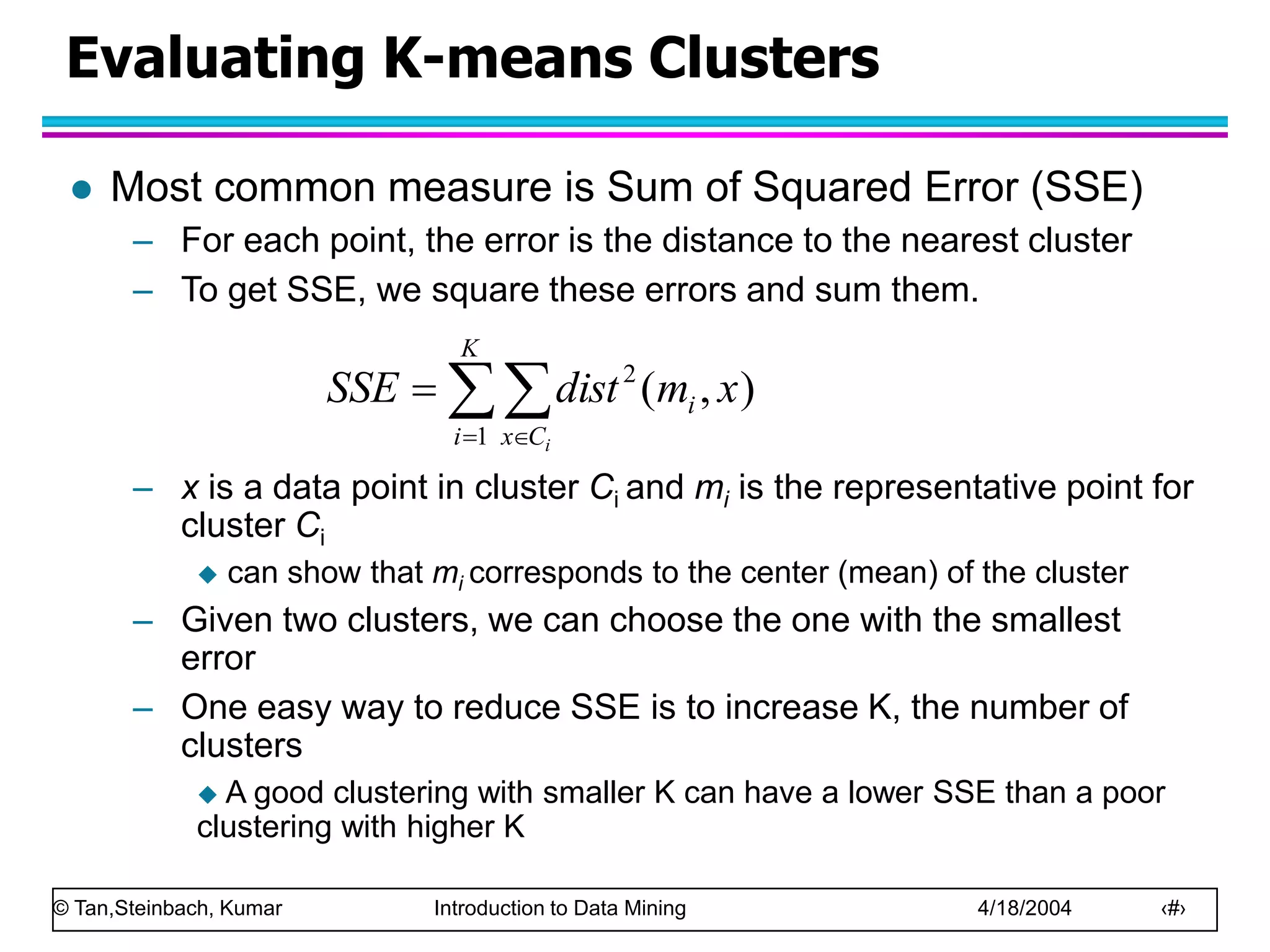 chap8_basic_cluster_analysis.ppt | Databases | Computer Software and Applications