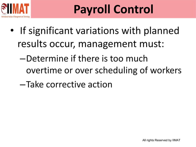 Controlling Operations | PPT