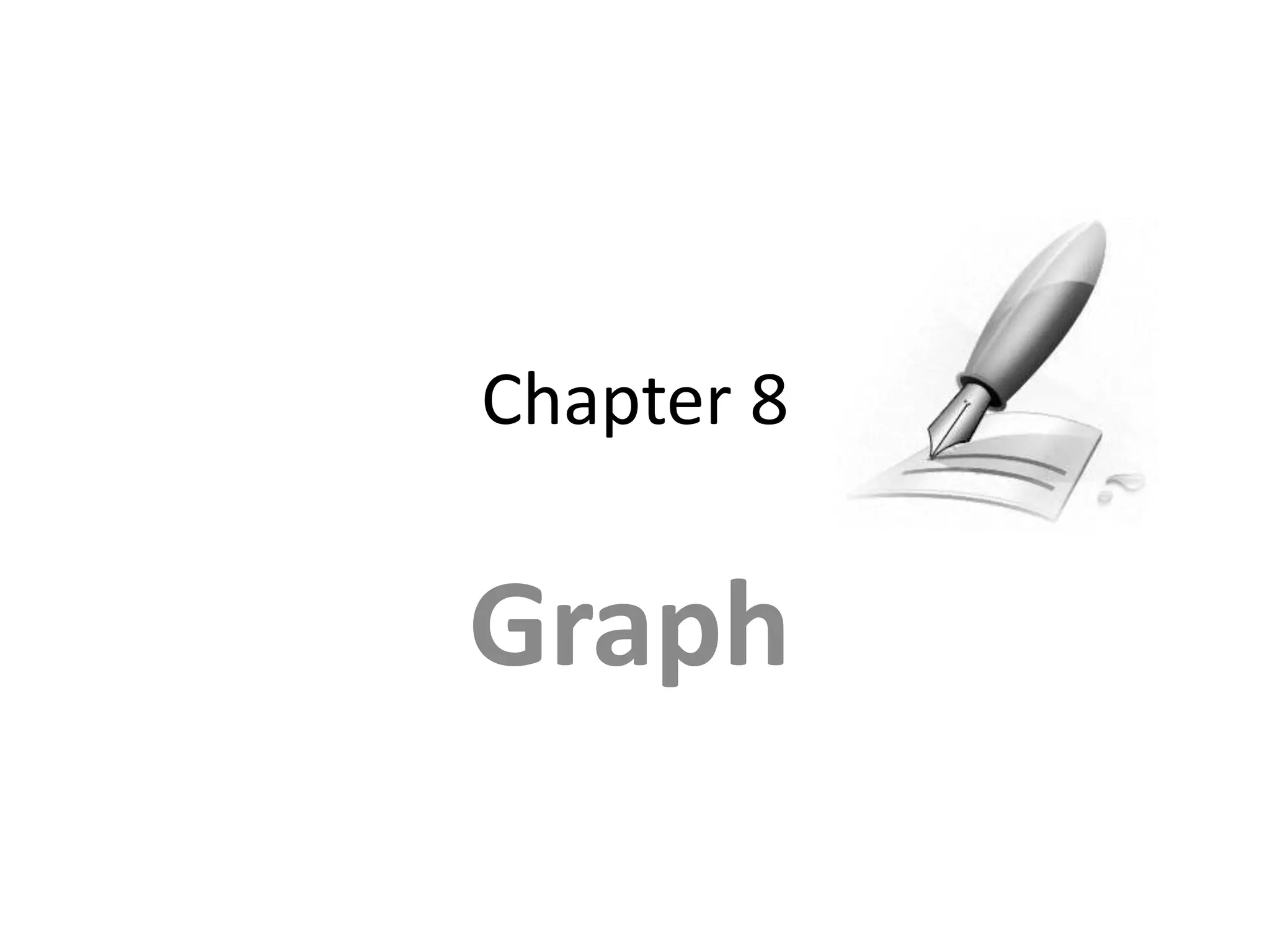 Chap 8 graph | PPTX