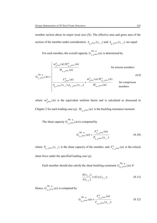 steel structure optimisation | PDF