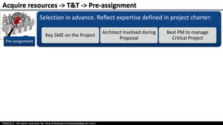 Chap 9.3 Acquire Resources | PDF