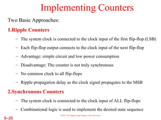 chap7 counters and registers digital logic.ppt