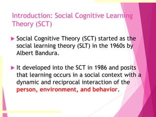 Chap 9 - Albert Bandura Theory.pptx
