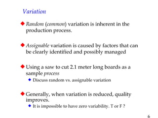 Chap 9 A Process Capability & Spc Hk | PPT