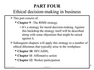 Chap9 business ethics_powerpoint | PPT