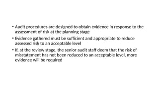 CHAP 9 EVIDENCE IN AUDIT AND COMPLETION OF AUDIT.pptx