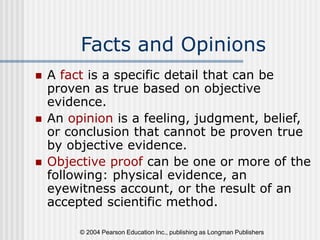 Chap 9 Fact and Opinion.ppt