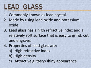 Chap 9 glass n ceramic | PPTX