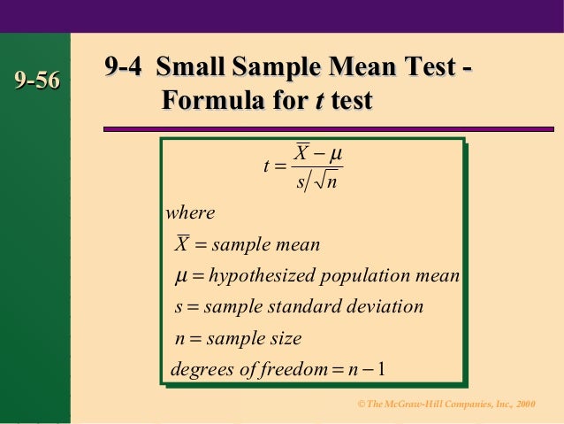 Chap#9 hypothesis testing (3)