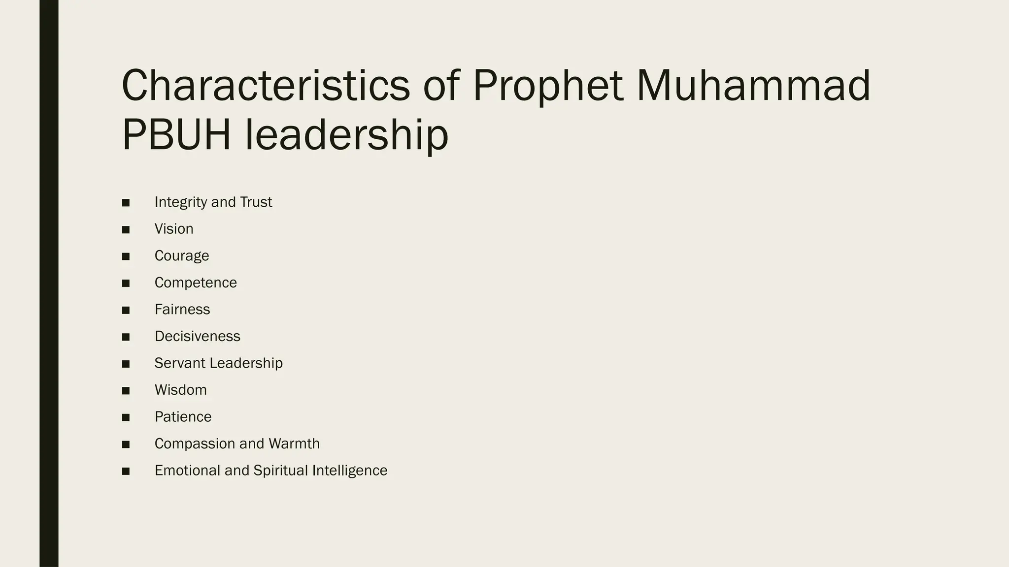 Chap 9 Leadership of prophet Muhammad.pptx