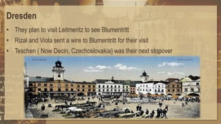 Rizal and His Work | PPTX | Europe Travel | Travel Locations