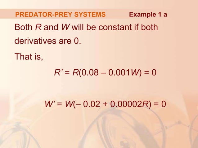 Lotka-Volterra prey predator model | PPT | Physics | Science