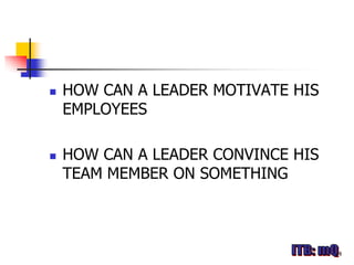 Chap 9 understanding employee motivating | PPTX
